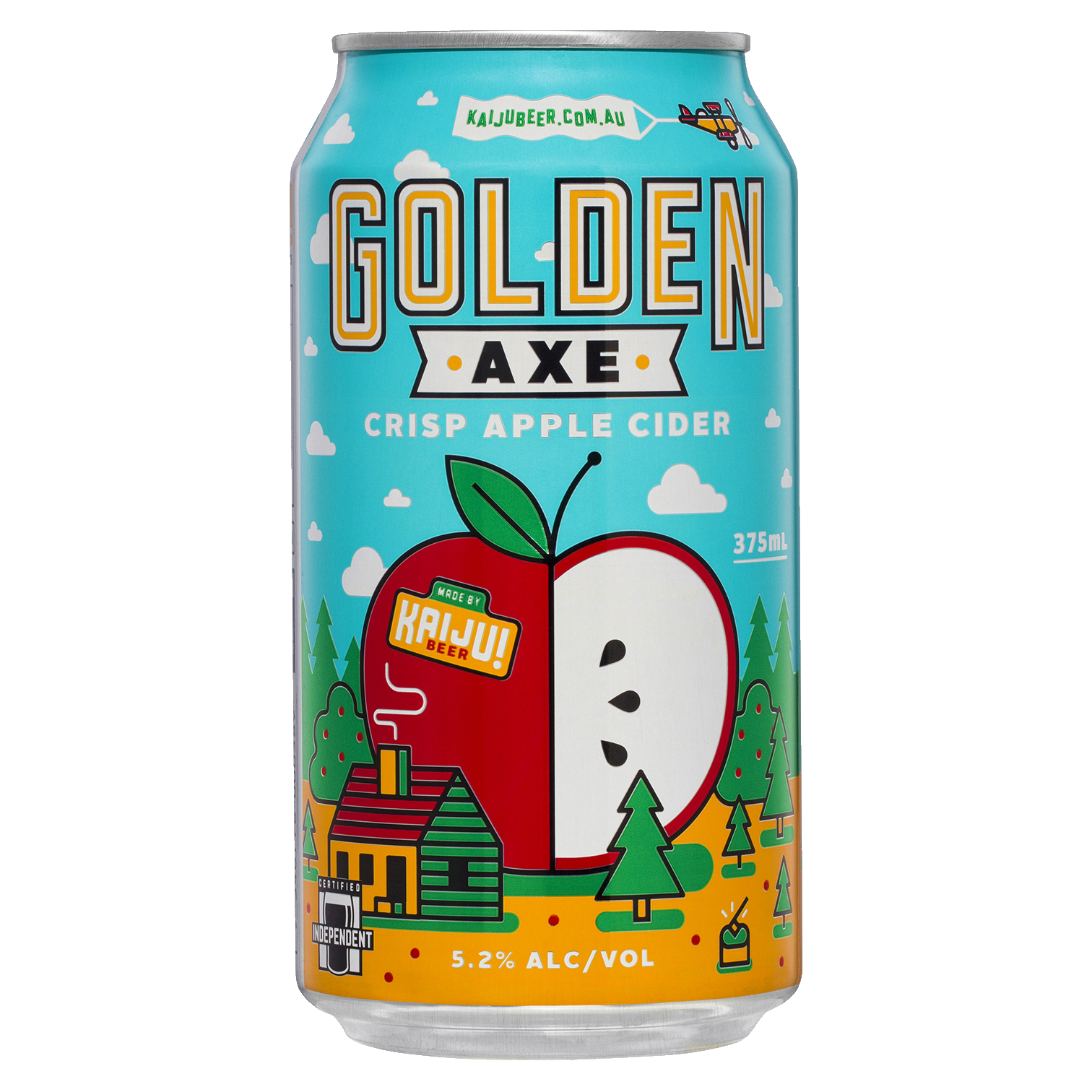 GOLDEN AXE CIDER – Kaiju! Beer