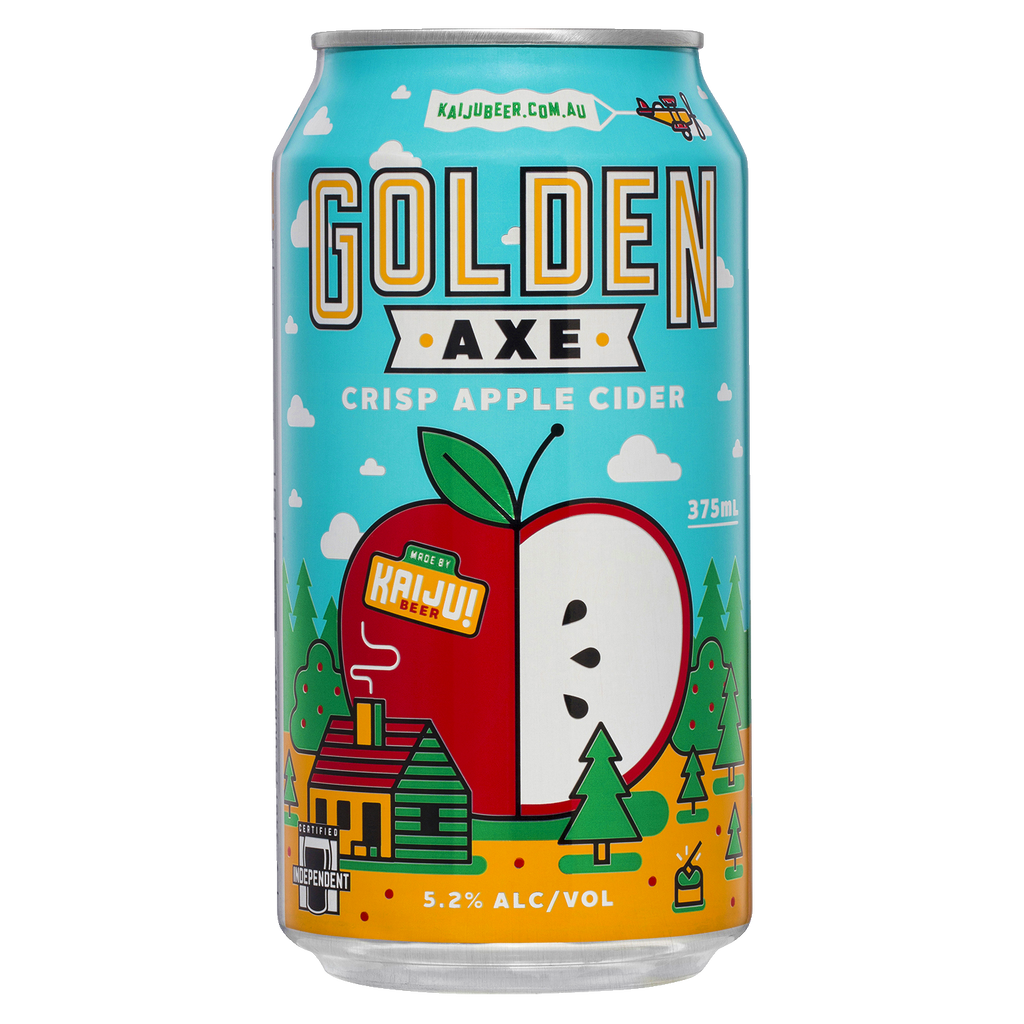 GOLDEN AXE CIDER – Kaiju! Beer