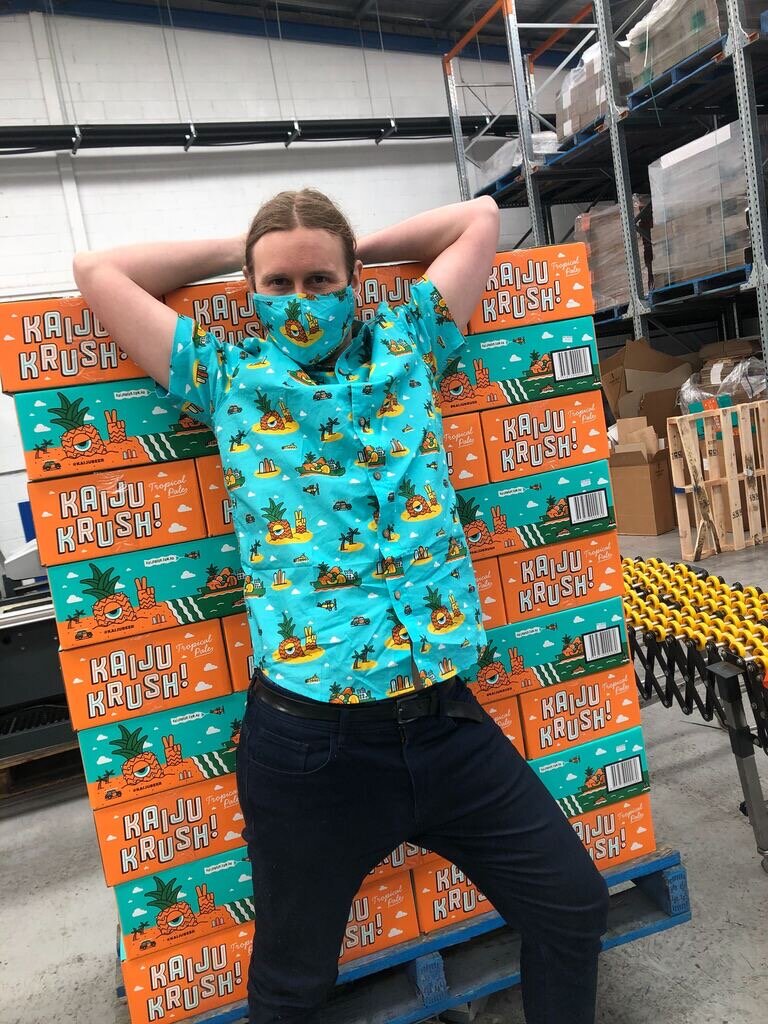 TROPICAL KRUSH! SHIRT – Kaiju! Beer